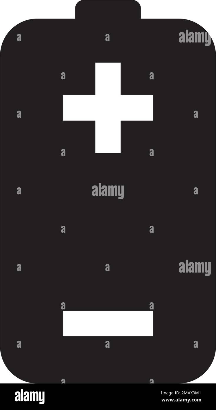 battery icon logo vektor template Stock Vector Image & Art - Alamy