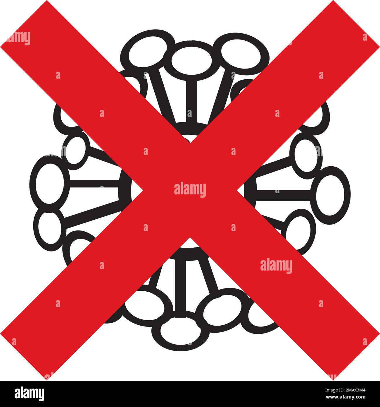 Virus infected bacteria Stock Vector Images - Alamy