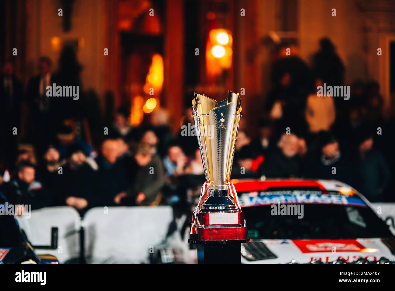 Monte Carlo trophy during the Rallye Automobile Monte Carlo 2023, 1st ...