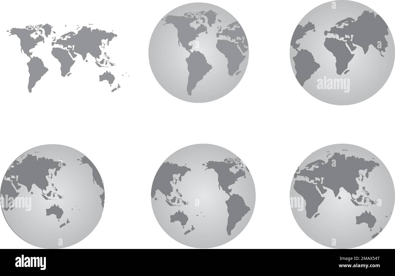 world map logo vektor template Stock Vector Image & Art - Alamy