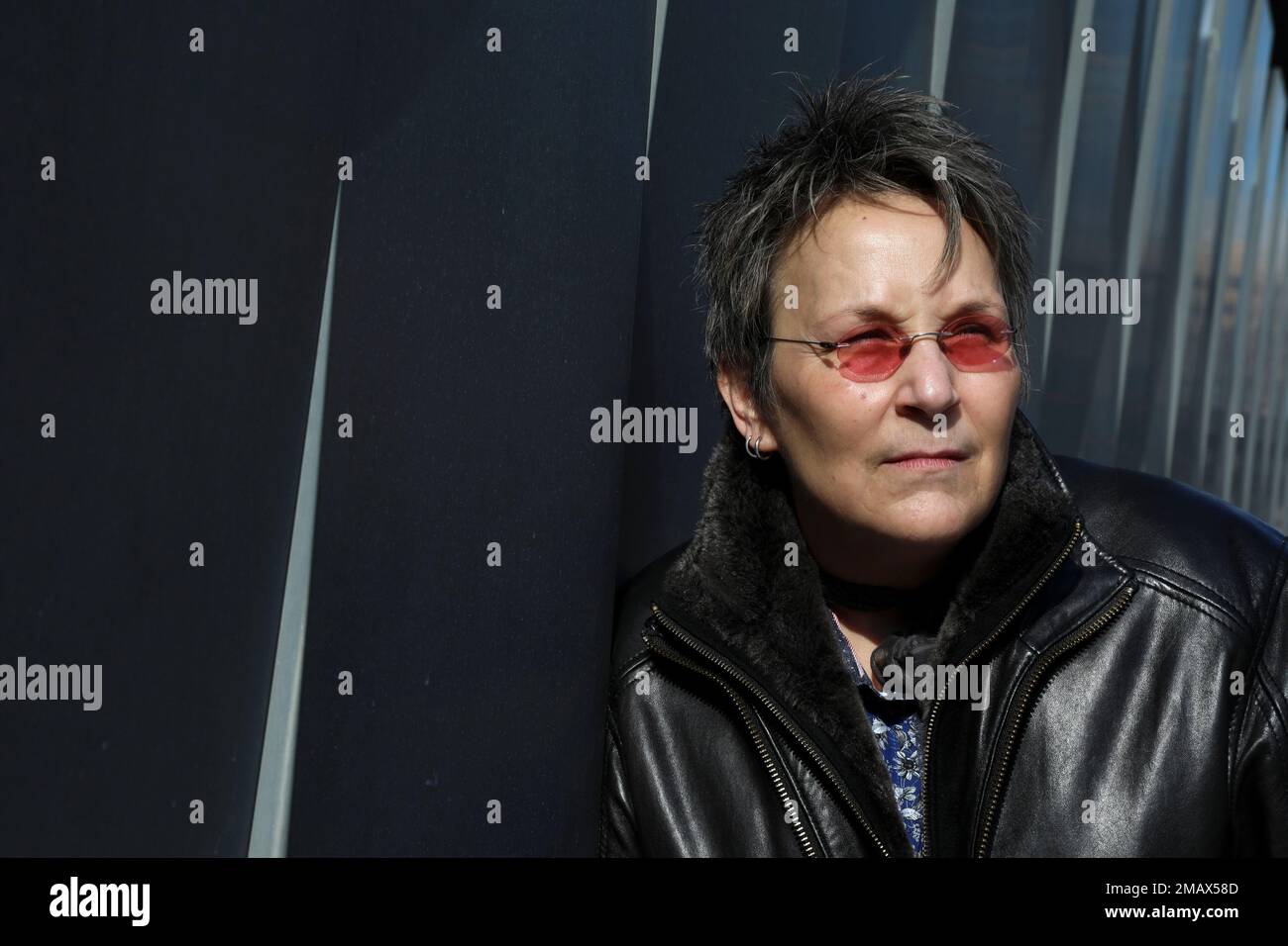 Musician Mary Gauthier poses for a portrait in New York on Feb. 8, 2018 ...