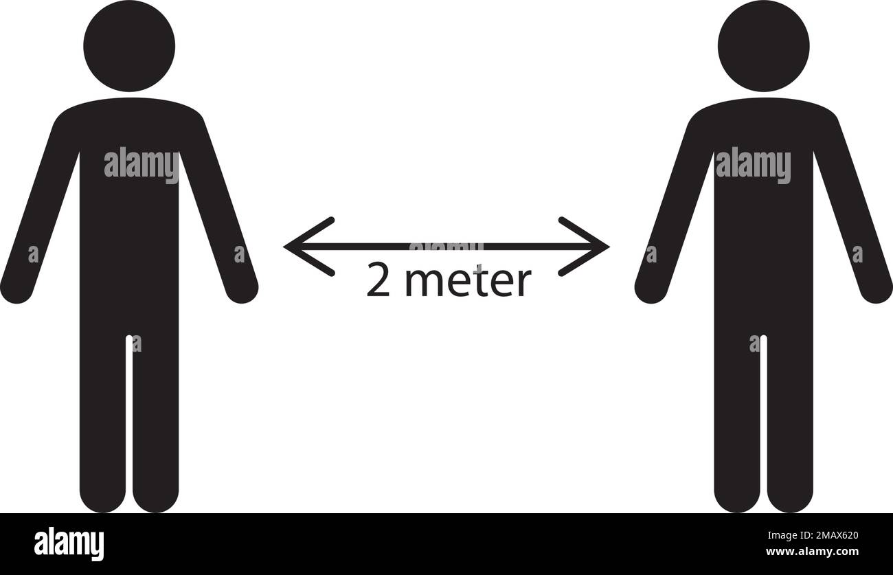 keep distance sign.coronovirus epidemic protective measures.steps to ...
