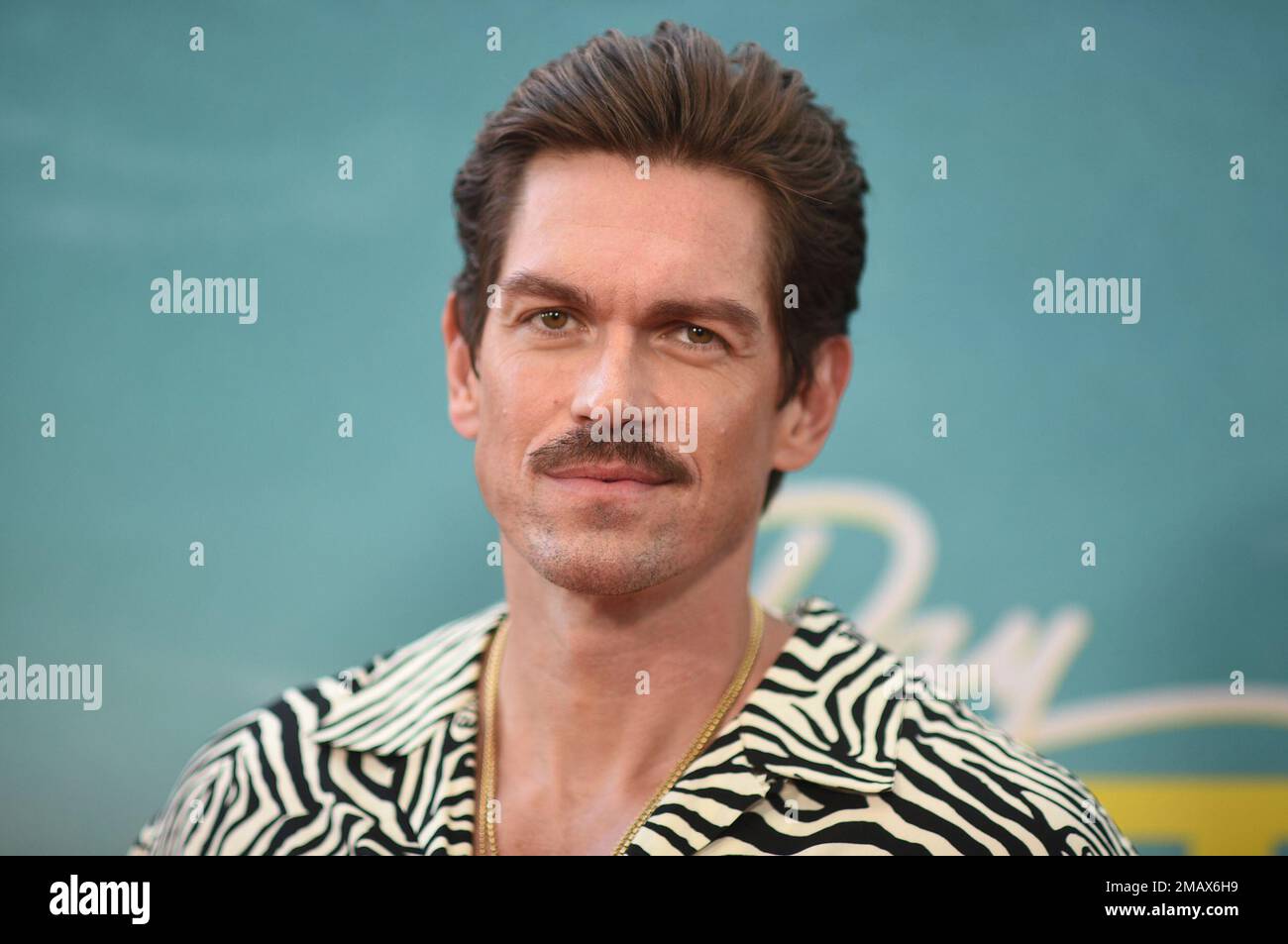 Steve Howey arrives at the premiere of "Day Shift" on Wednesday, Aug ...