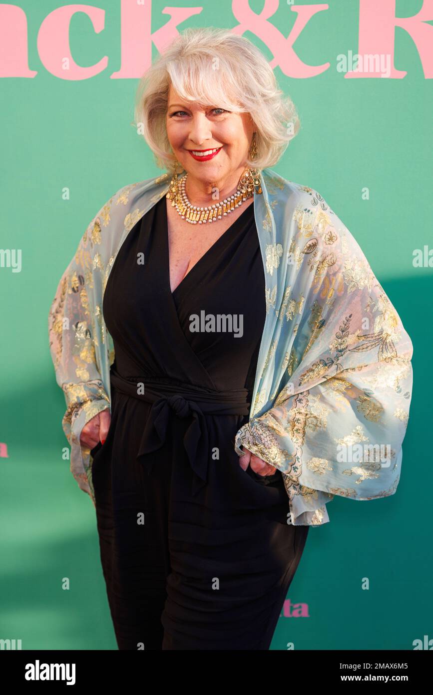 Catherine Carlen arrives at the premiere of "Mack & Rita" on Wednesday ...