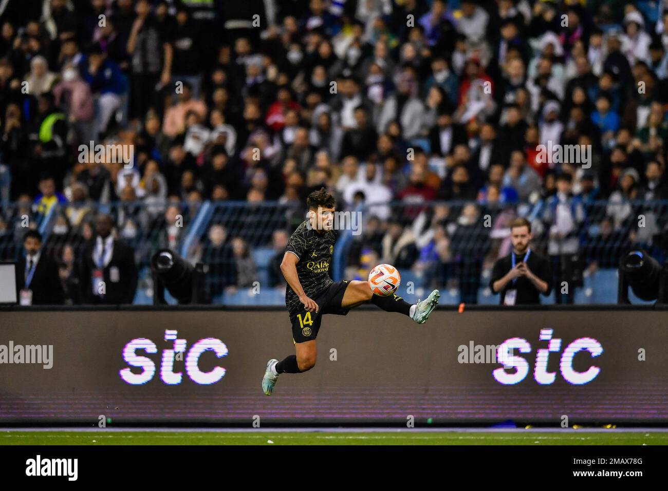 Riyadh Season Cup, football game between the Riyadh All-Stars and Paris ...