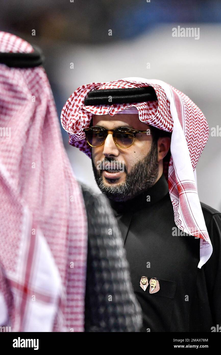 Turki Al Sheikh (Head of General Entertainment Authority or GEA) seen ...