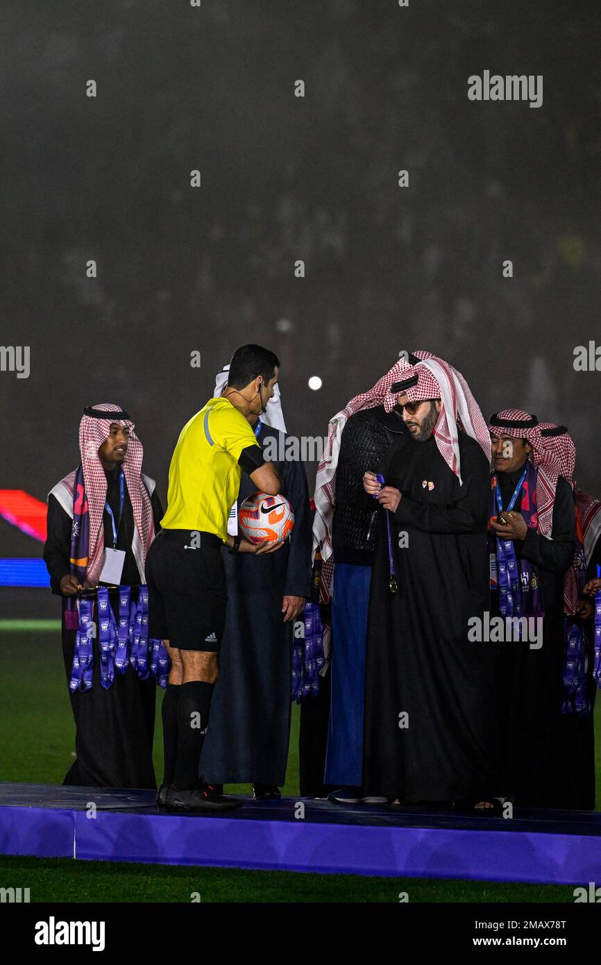 Turki Al Sheikh (Head of General Entertainment Authority or GEA) awards ...