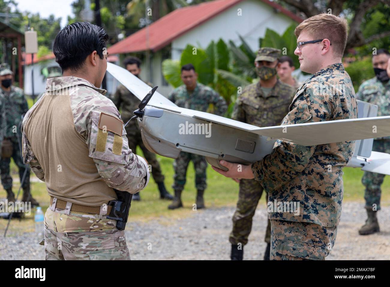 Marine Raiders with Special Operations Task Force 511.2 and Marines ...