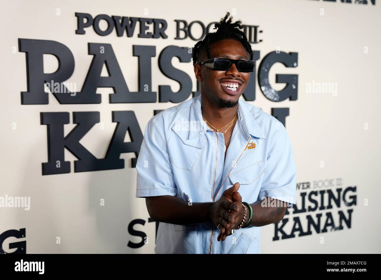 TJ Atoms attends the Starz television series "Power Book III: Raising ...