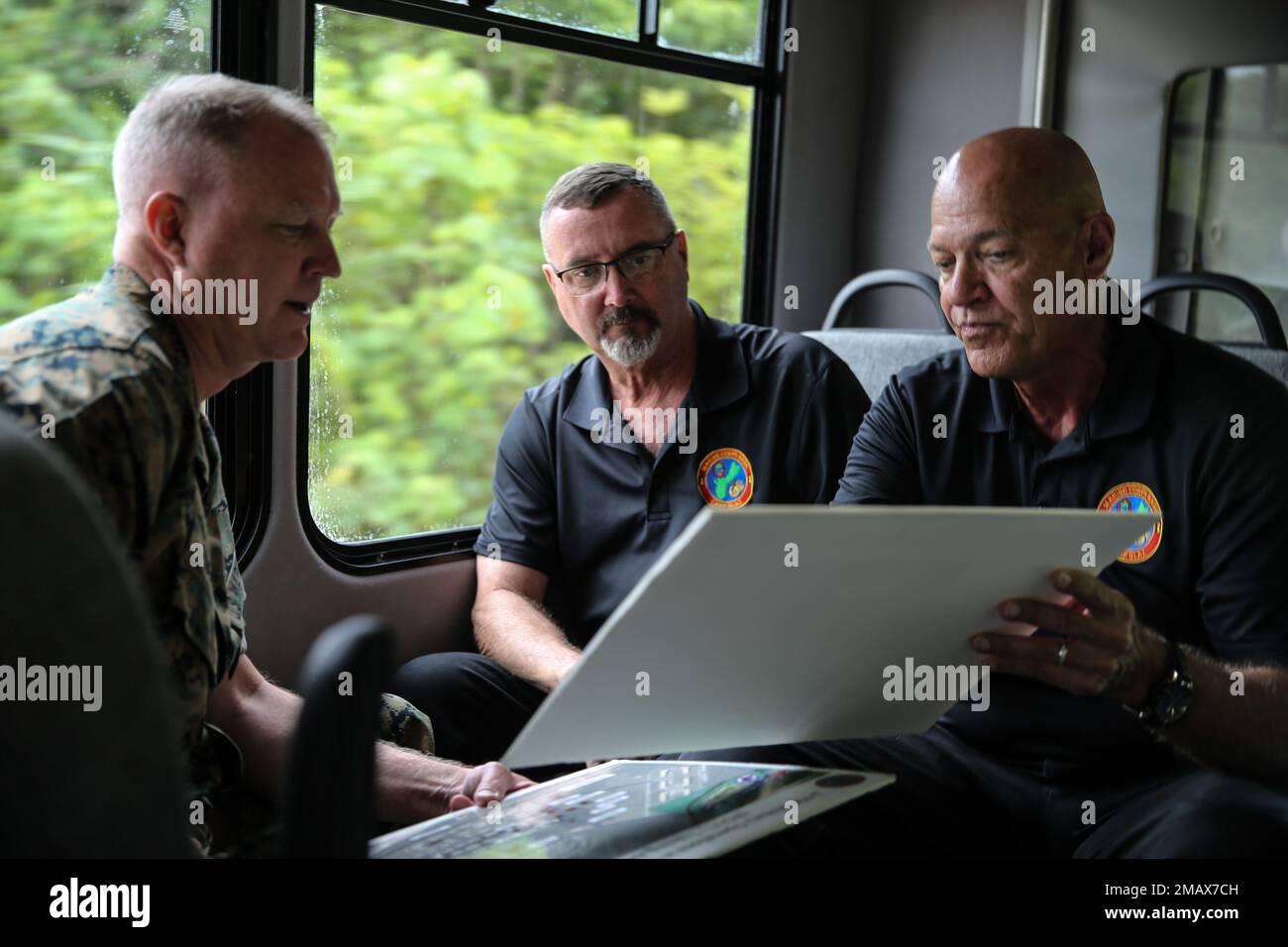 U.S. Marine Corps Brig. Gen. Ryan S. Rideout, deputy commanding general ...