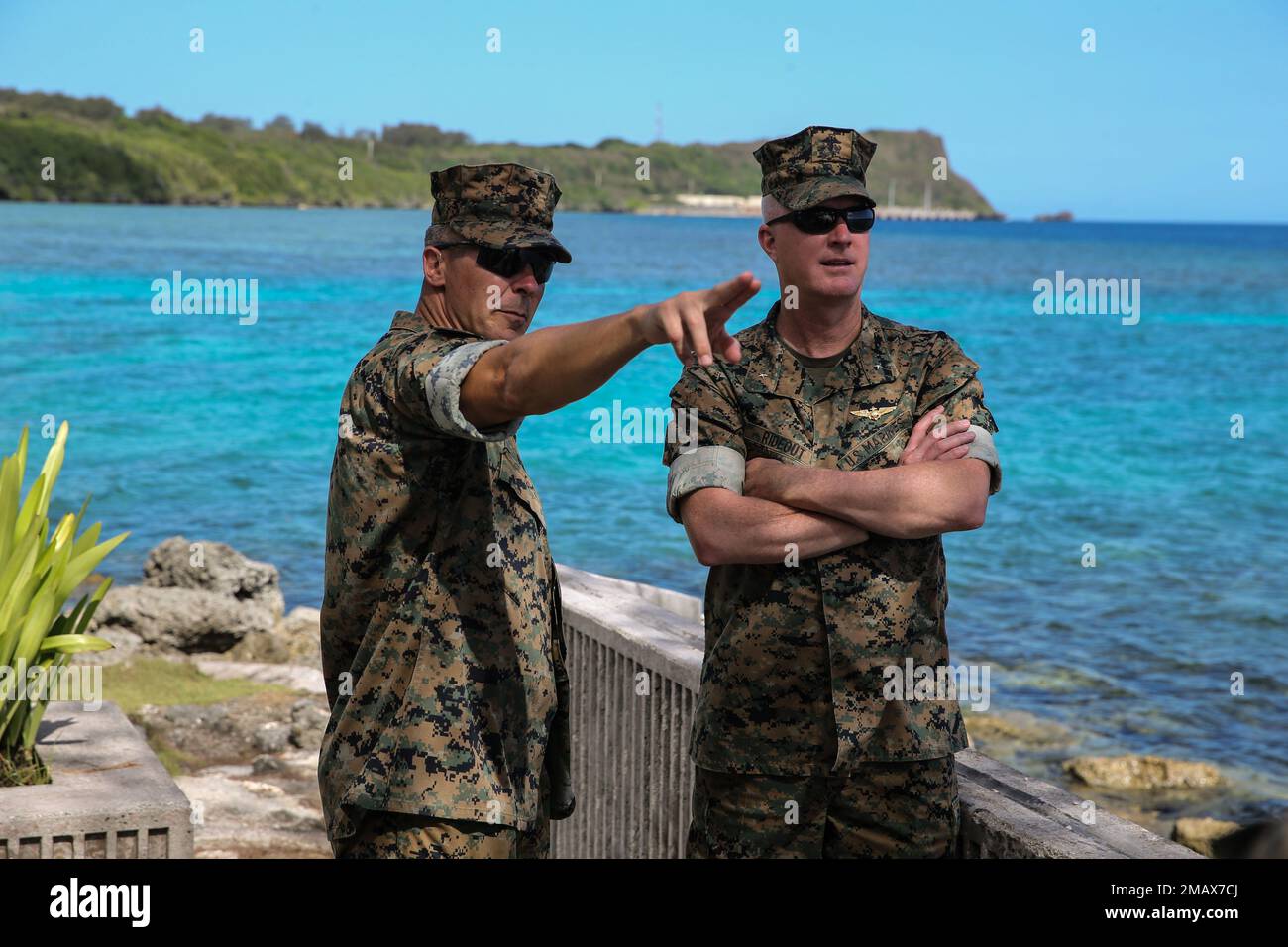 U.S. Marine Corps Col. Christopher L. Bopp, commanding officer for ...