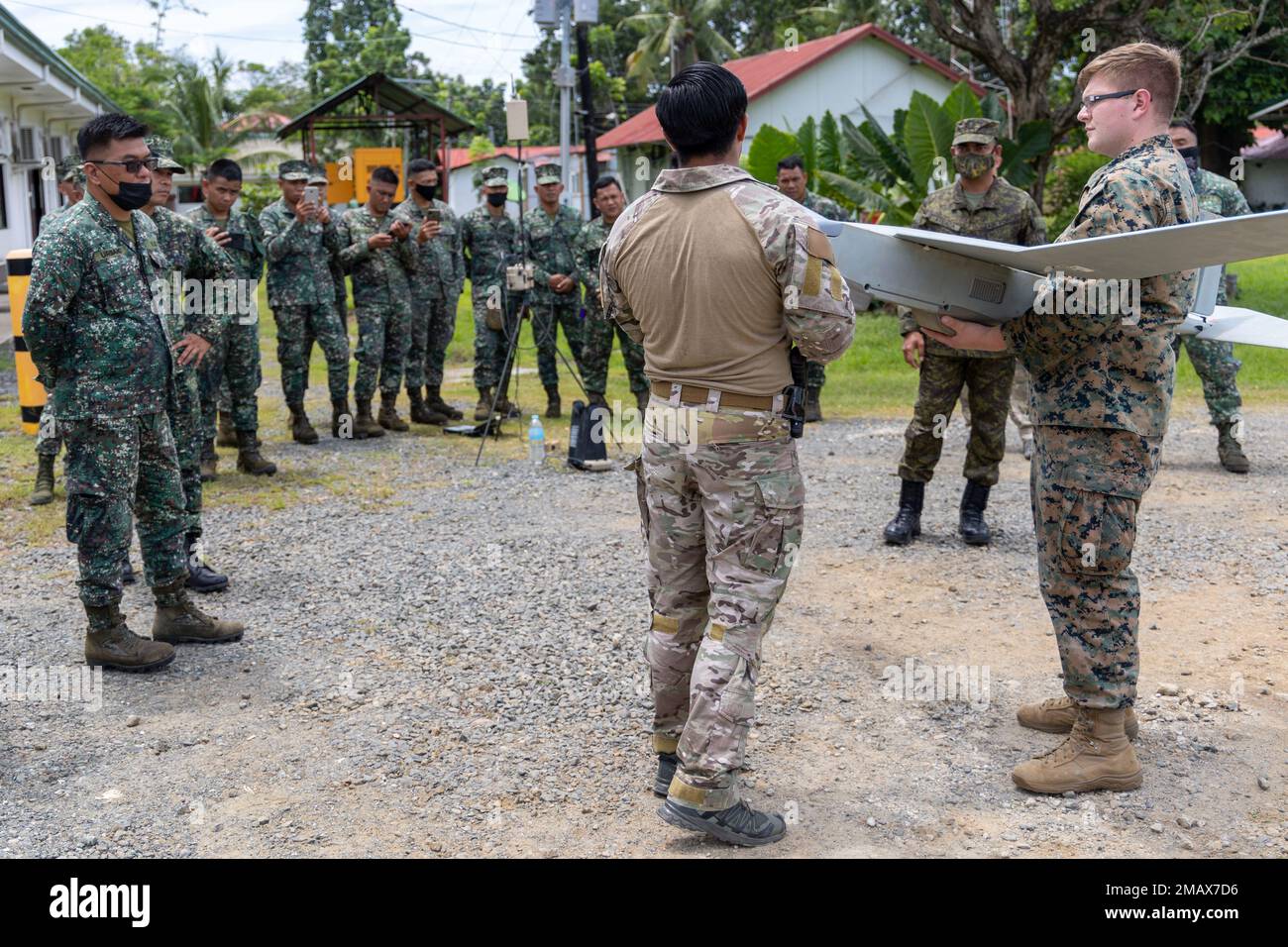 Marine Raiders with Special Operations Task Force 511.2 and Marines ...