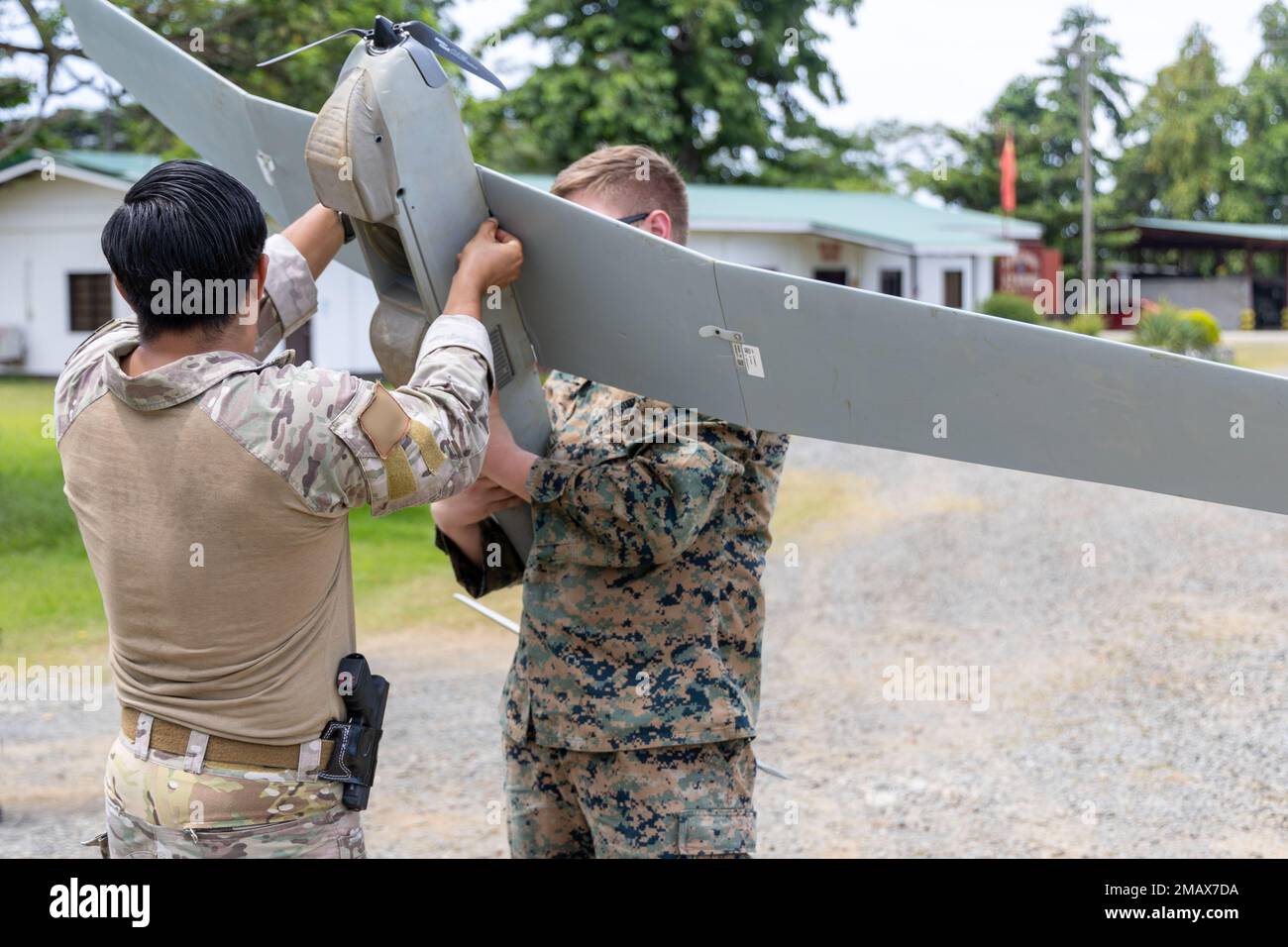 Marine Raiders with Special Operations Task Force 511.2 and Marines ...