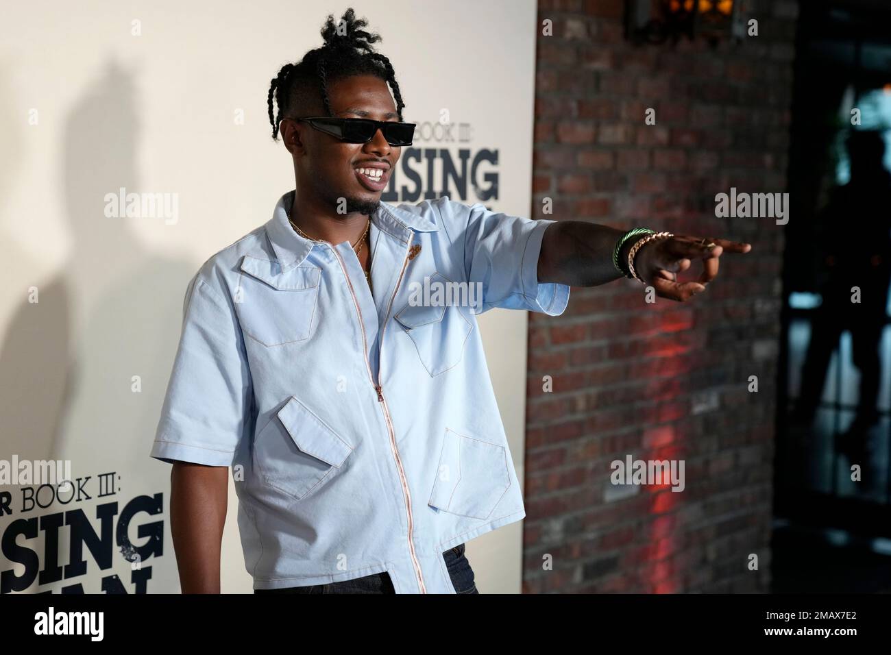 TJ Atoms attends the Starz television series "Power Book III: Raising ...