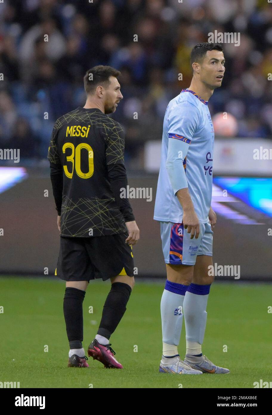 Riyadh, Saudi Arabia. 19th Jan, 2023. Paris Saint-Germain's Lionel ...