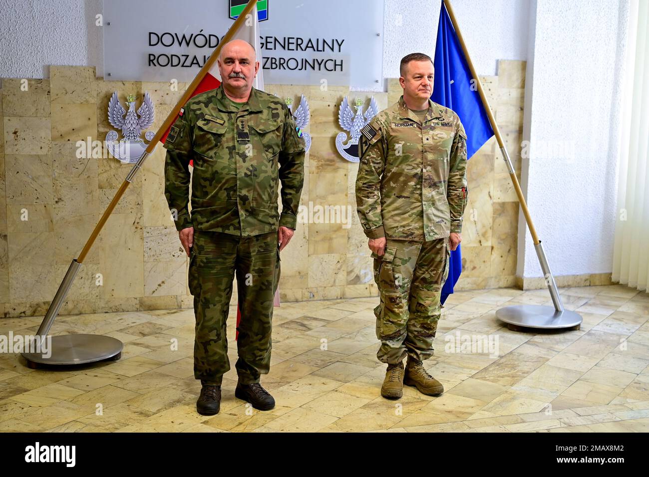 Polish Land Forces Gen. Jarosław Mika, general commander of branches of ...