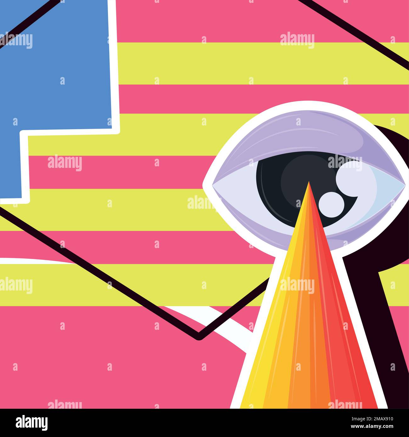 eye optical 90s modern Stock Vector Image & Art - Alamy