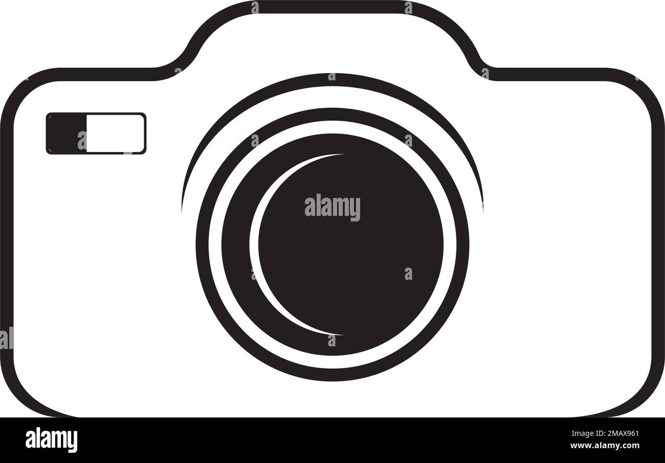 camera logo vector illustration design Stock Vector Image & Art - Alamy