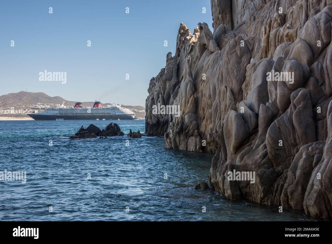 This rock wall leads from Lover's Beach to Lands End, the very tip of ...