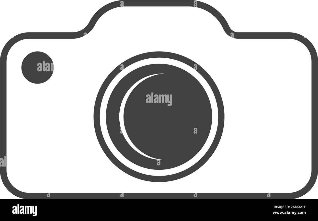 camera logo vector illustration design Stock Vector Image & Art - Alamy