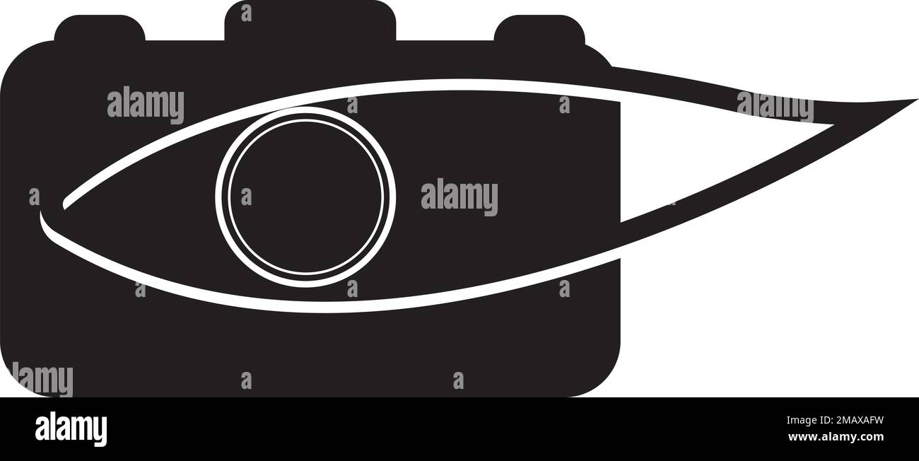camera logo vector illustration design Stock Vector Image & Art - Alamy