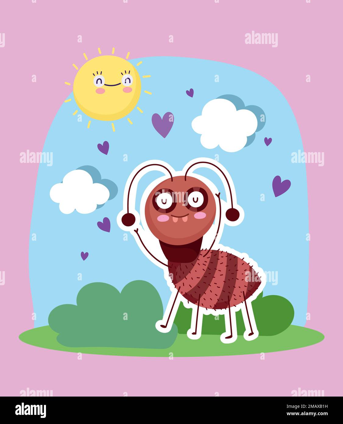 funny ant cartoon Stock Vector Image & Art - Alamy