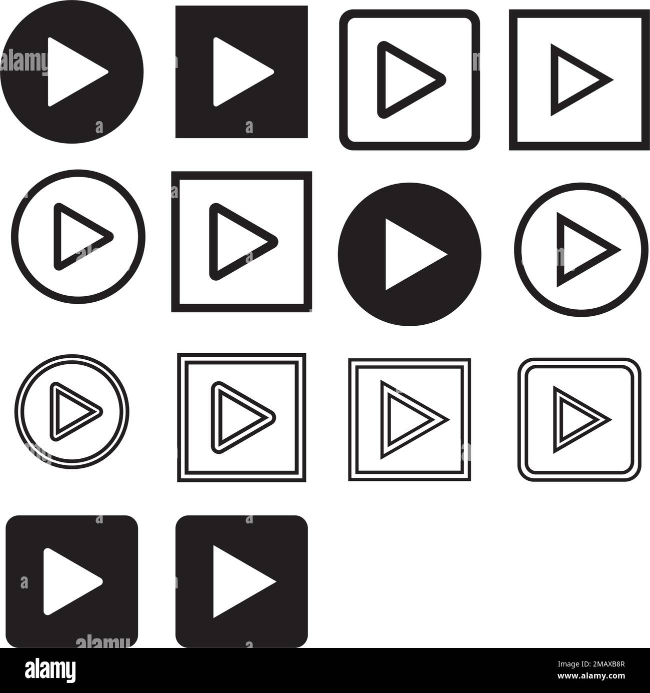 video logo vectordesign template Stock Vector Image & Art - Alamy