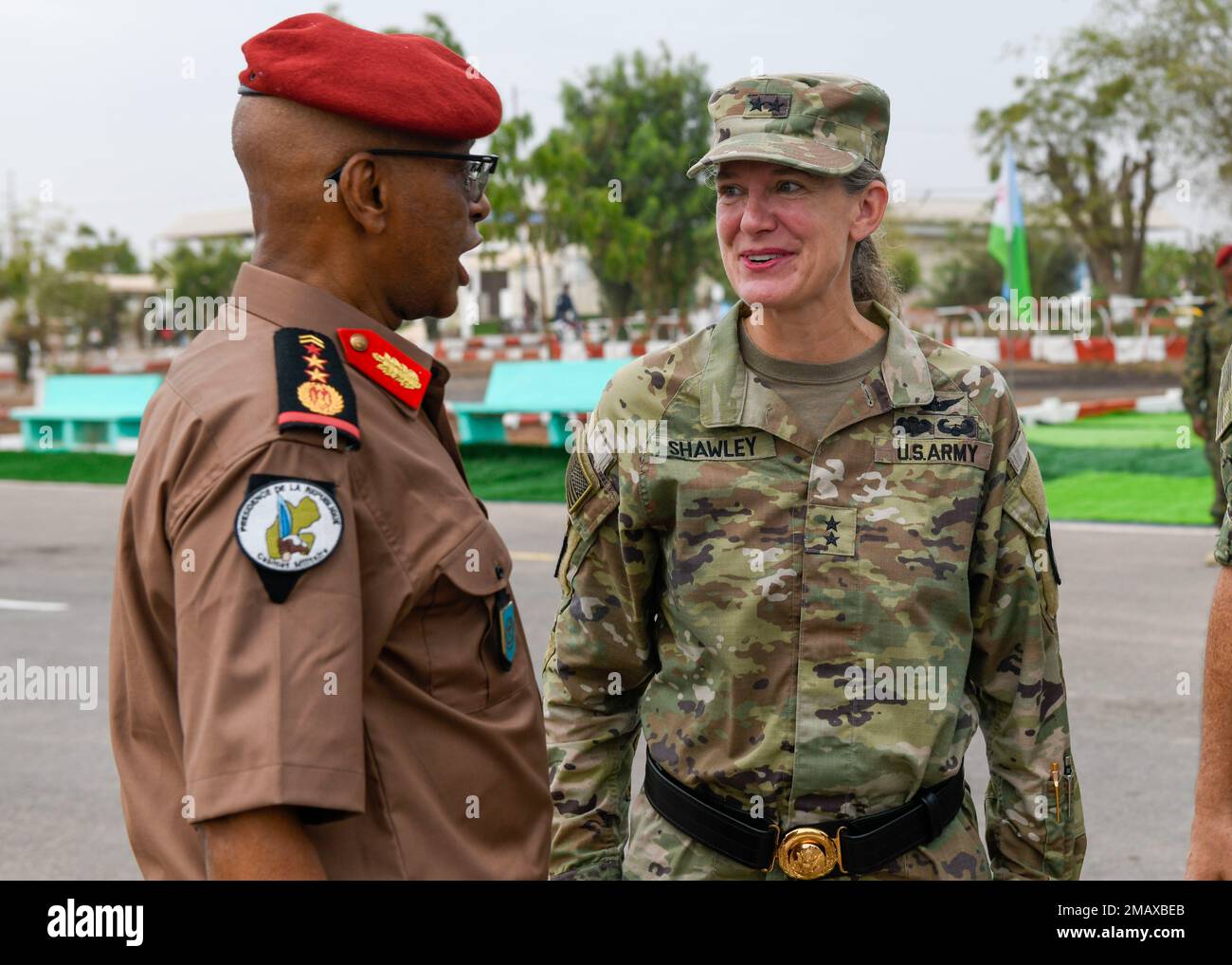 Maj. Gen. Jami Shawley, commanding general of Combined Joint Task Force ...
