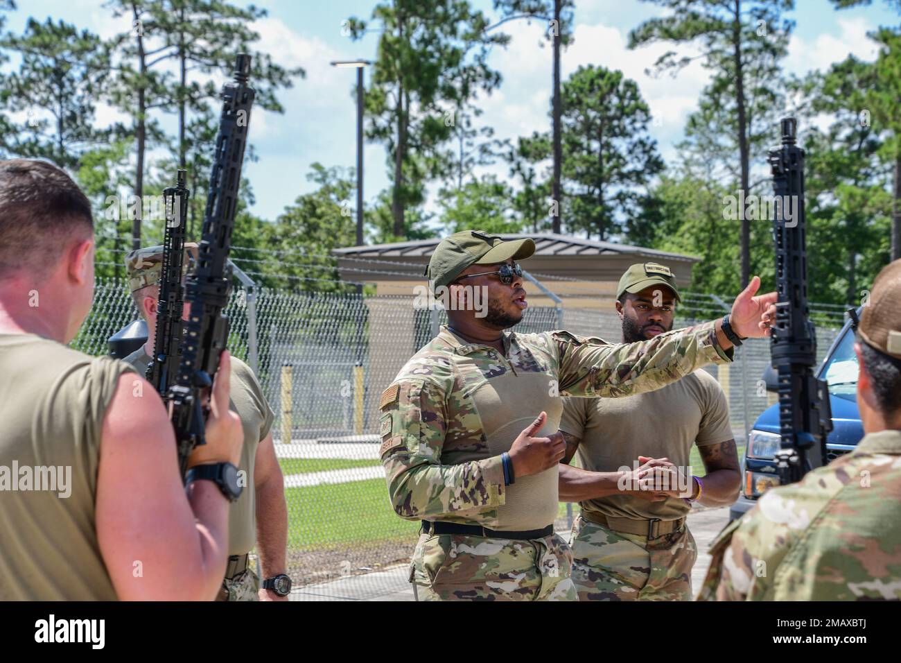 Instructors with the 159th Fighter Wing instruct Tactical Combat ...