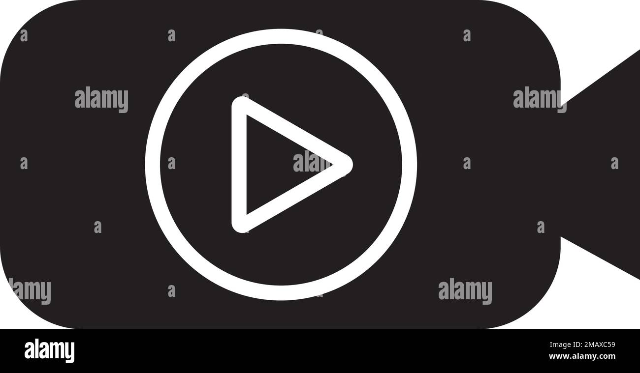 video logo vectordesign template Stock Vector Image & Art - Alamy