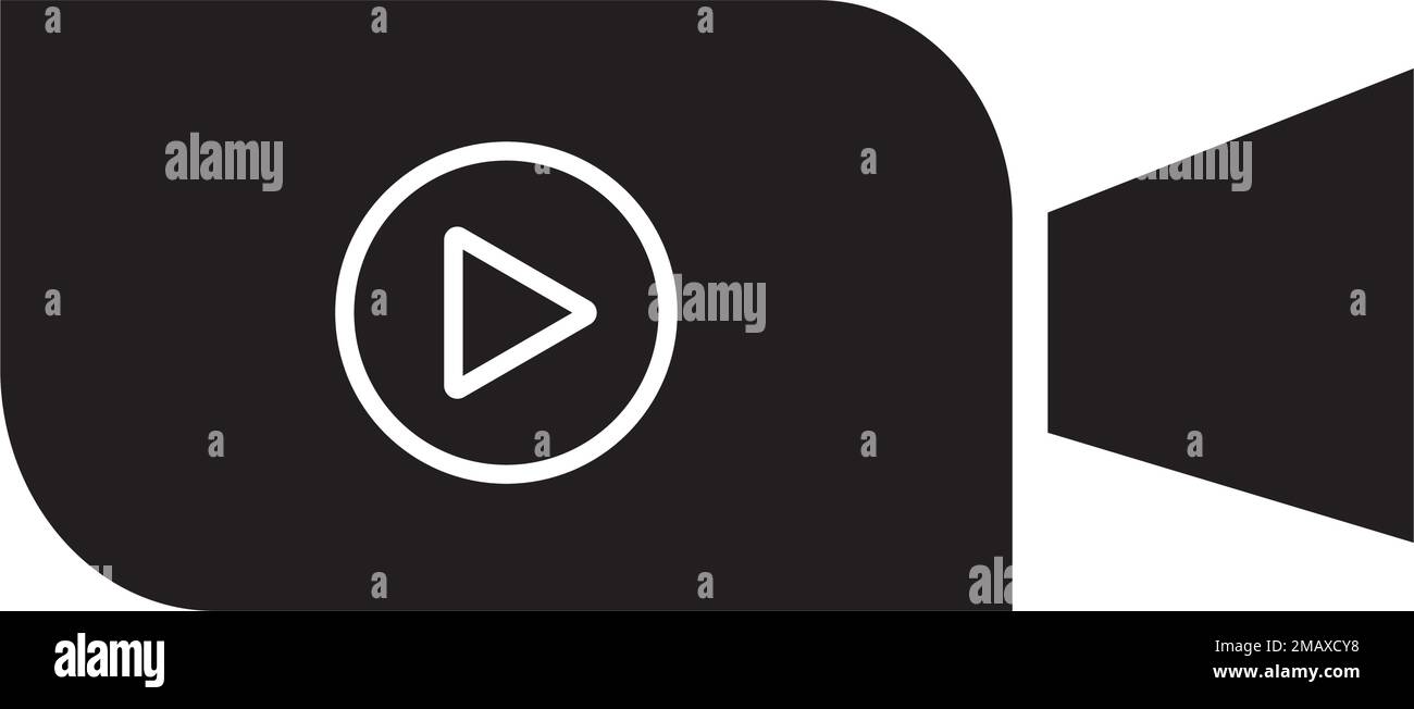 video logo vectordesign template Stock Vector Image & Art - Alamy