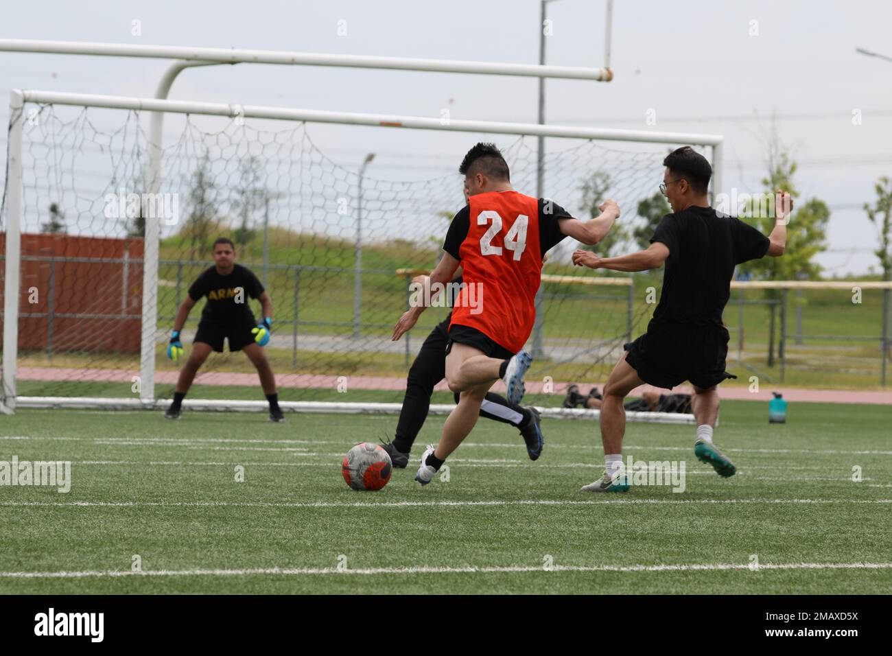 Korean Augmentation to the U.S. Army and U.S. Army Soldiers participate ...