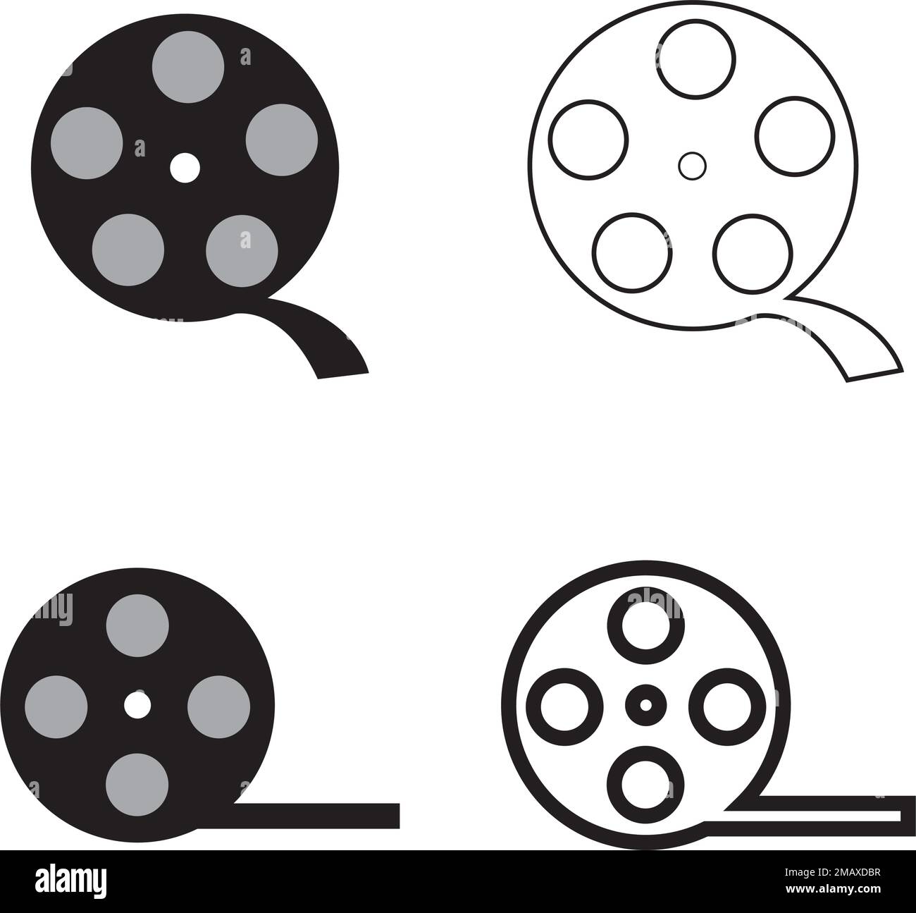 video logo vectordesign template Stock Vector Image & Art - Alamy