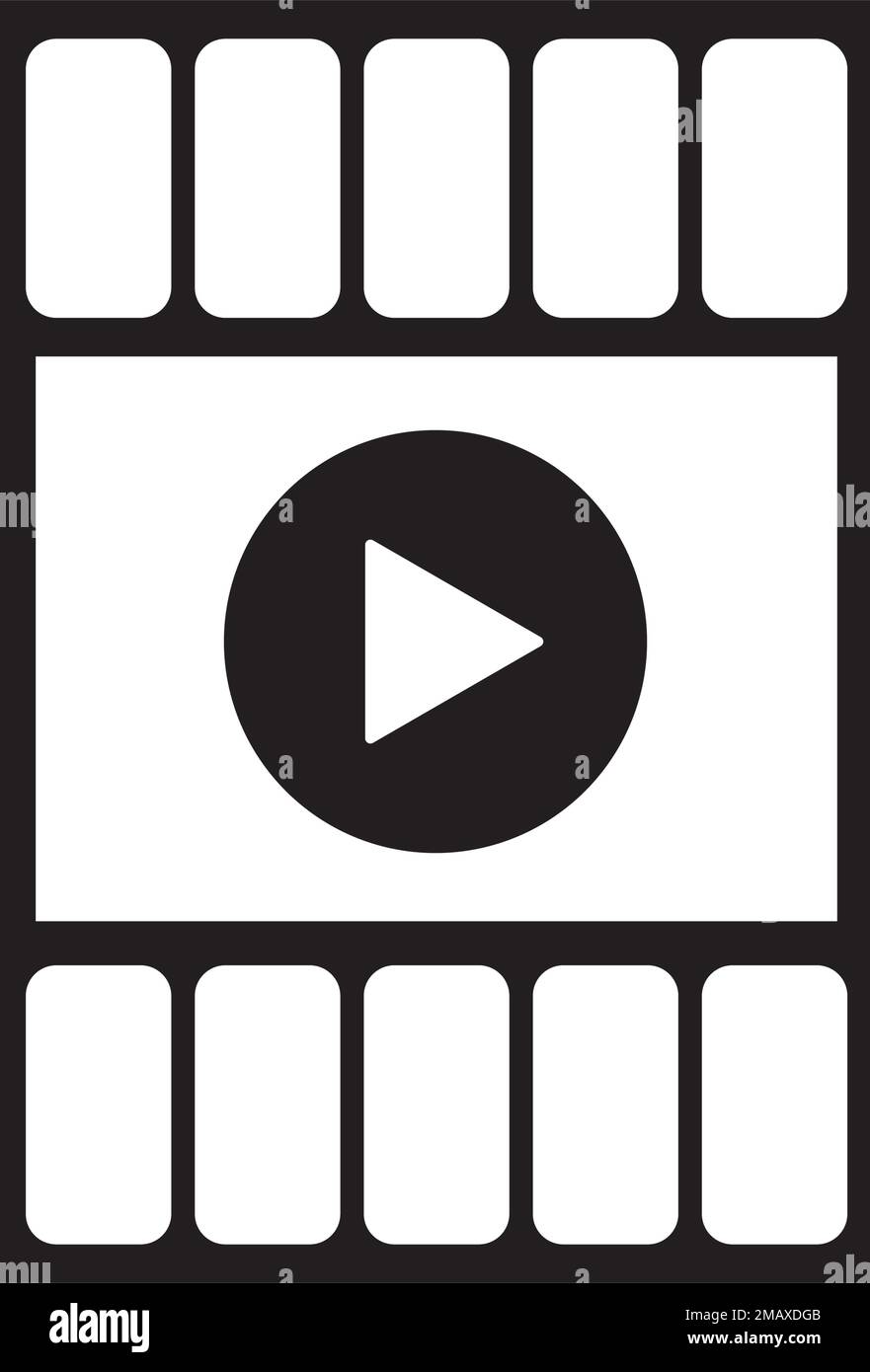 video logo vectordesign template Stock Vector Image & Art - Alamy