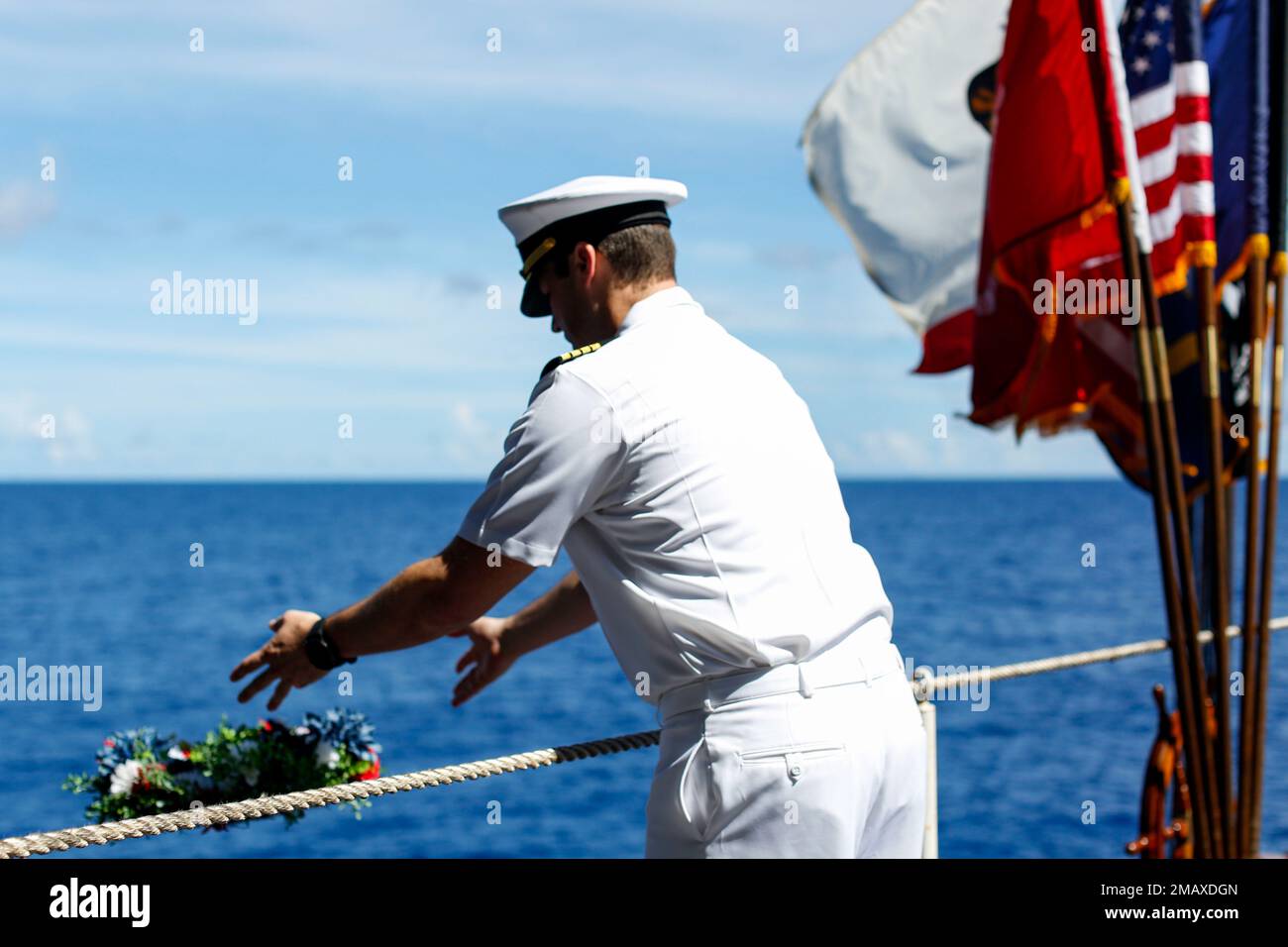 PHILIPPINE SEA (June 7, 2022) Capt. Patrick Baker, executive officer of ...