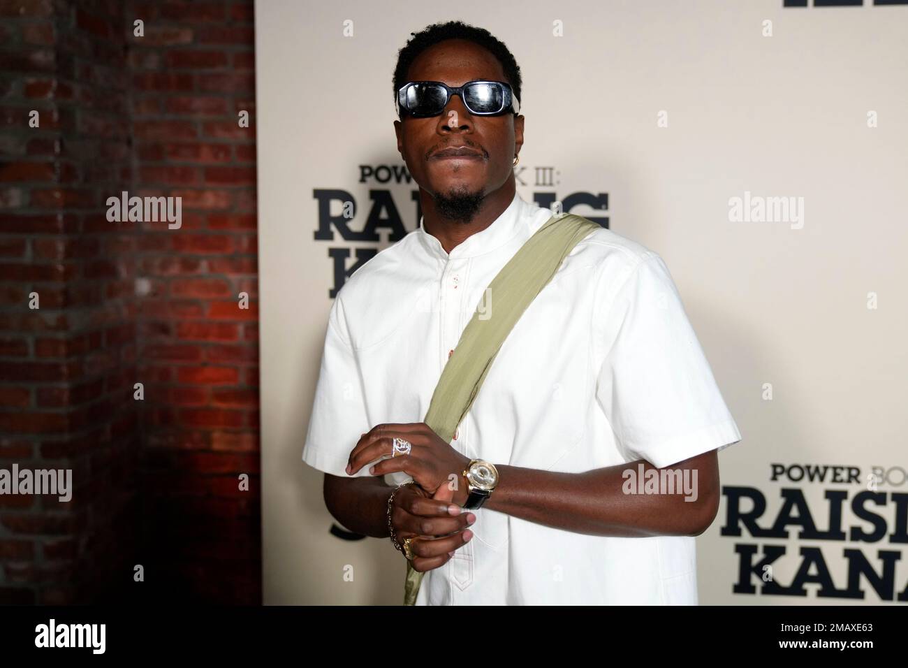 Joey Badass attends the Starz television series "Power Book III ...