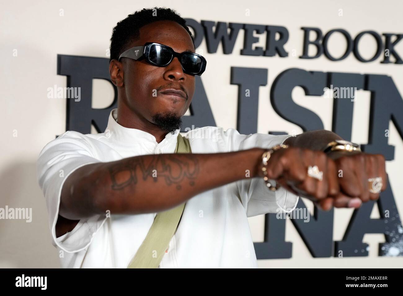 Joey Badass attends the Starz television series "Power Book III ...