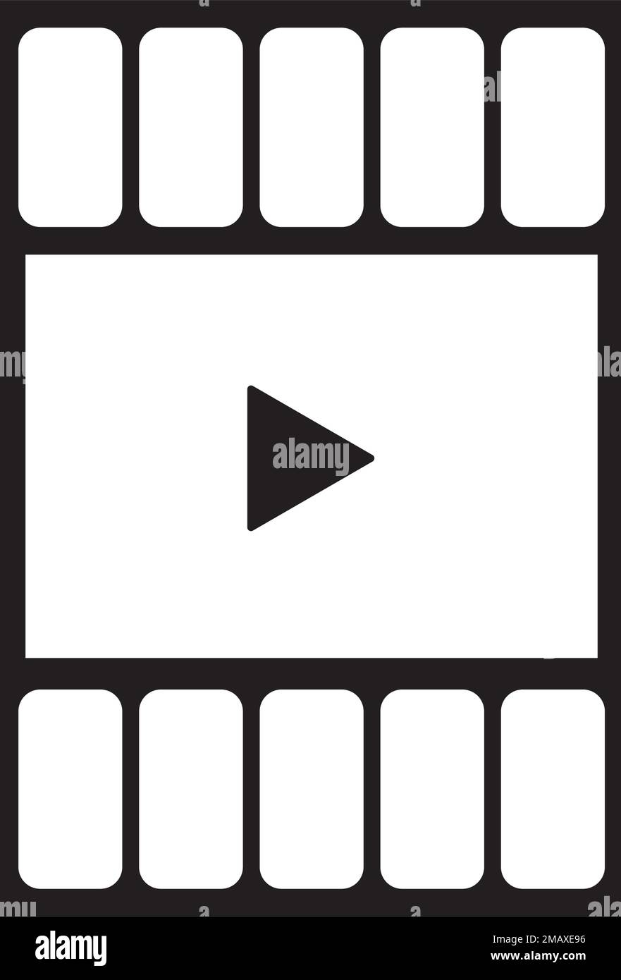 video logo vectordesign template Stock Vector Image & Art - Alamy