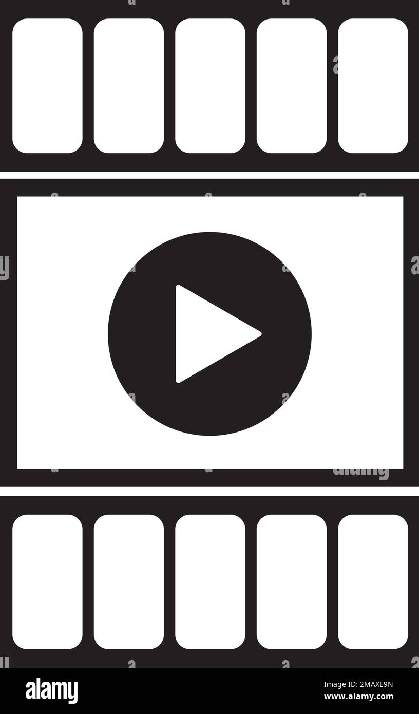 video logo vectordesign template Stock Vector Image & Art - Alamy