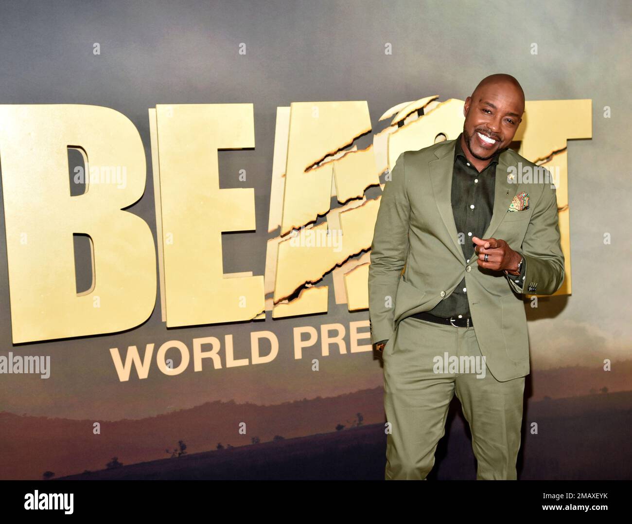 Producer Will Packer attends the world premiere of "Beast," at the ...