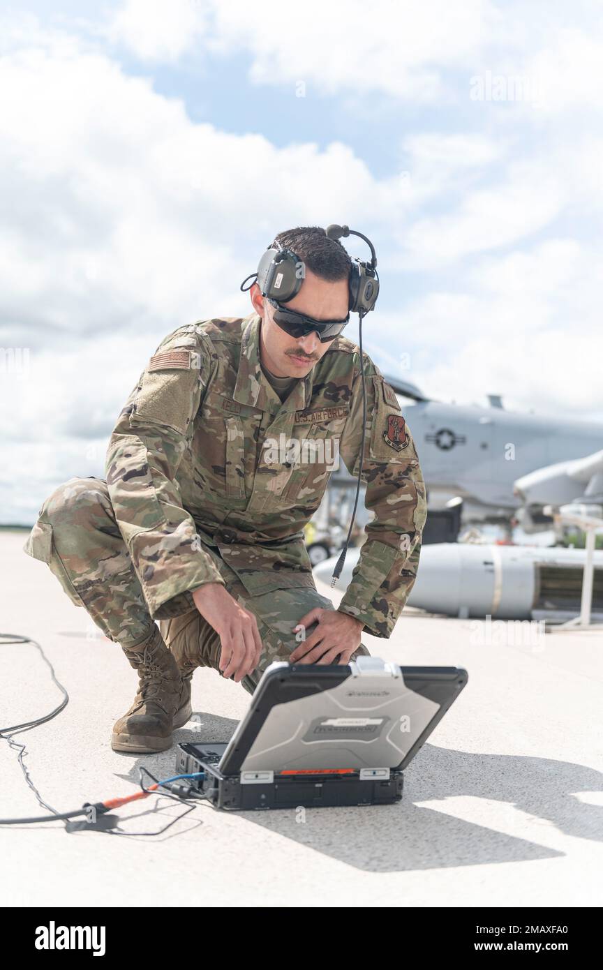 Airmen with the 124th Aircraft Maintenance Squadron launch, recover ...