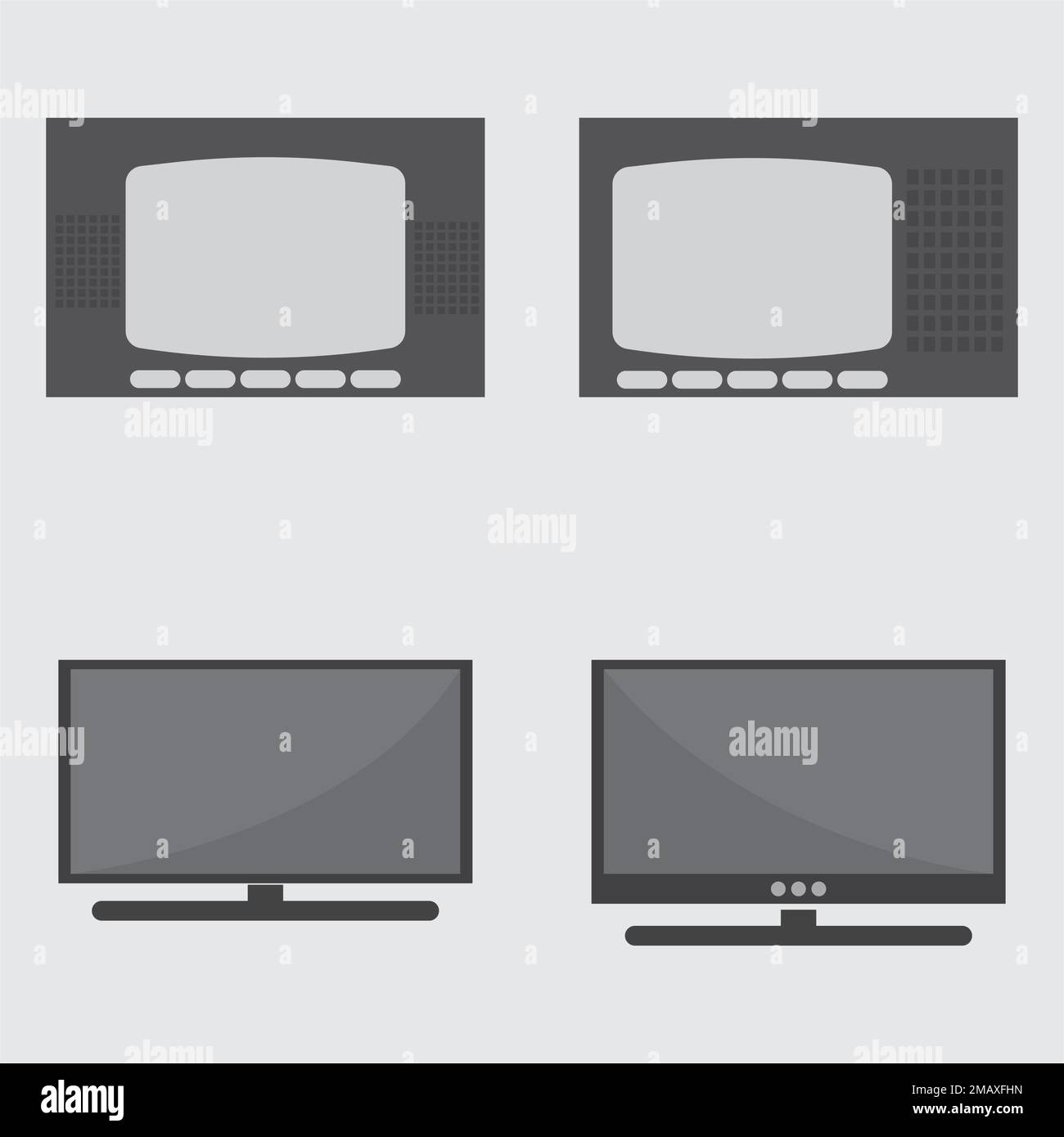 television logo stock vektor template Stock Vector Image & Art - Alamy