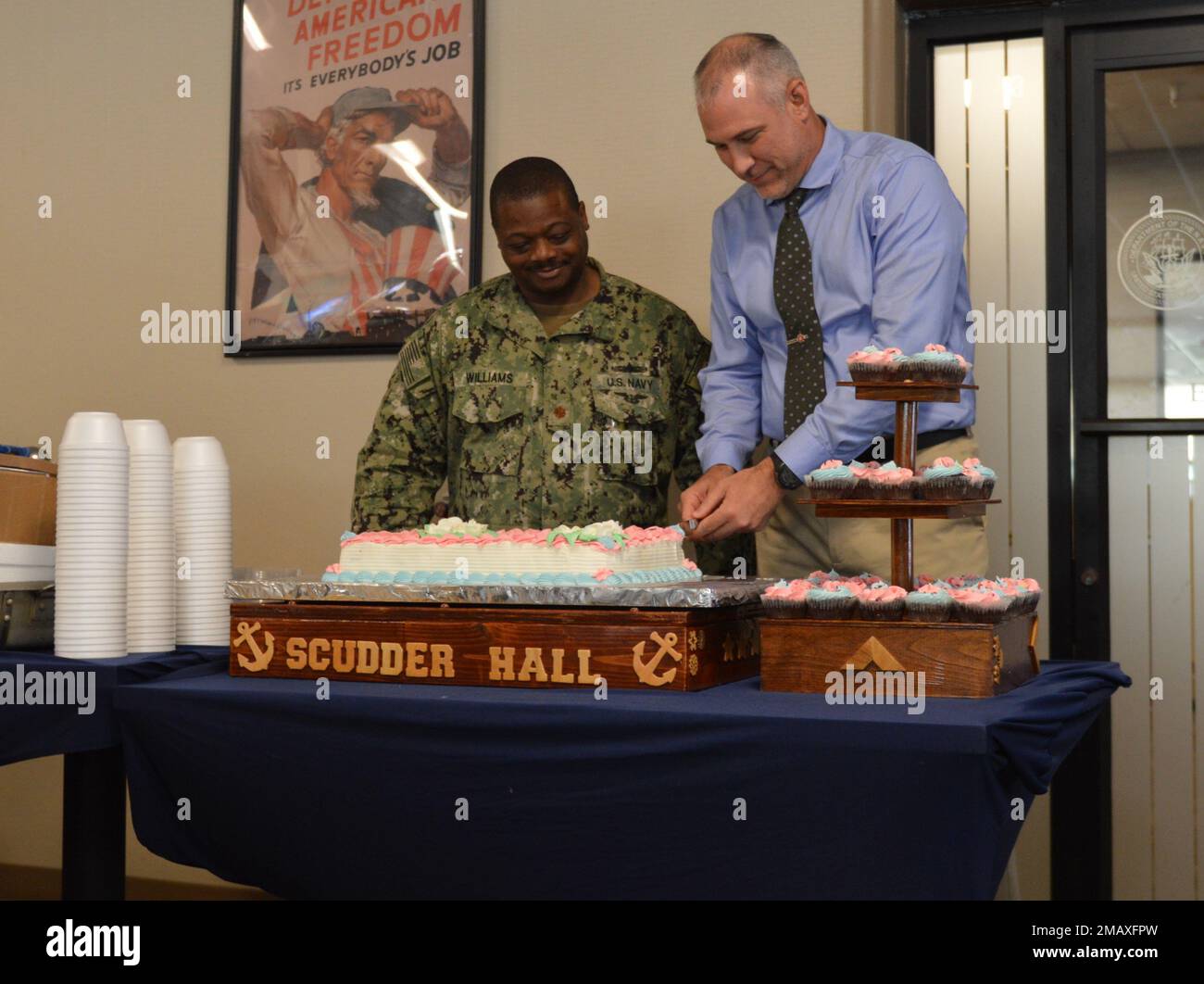 LCDR Alfred Williams, Executive Officer of Naval Weapons Station ...