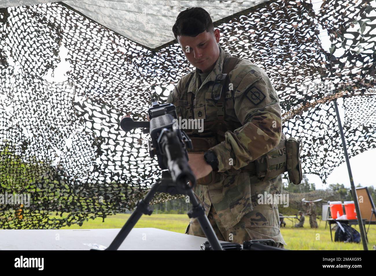 Staff Sgt. Lucas Lock, a corrections/detention specialist assigned to ...