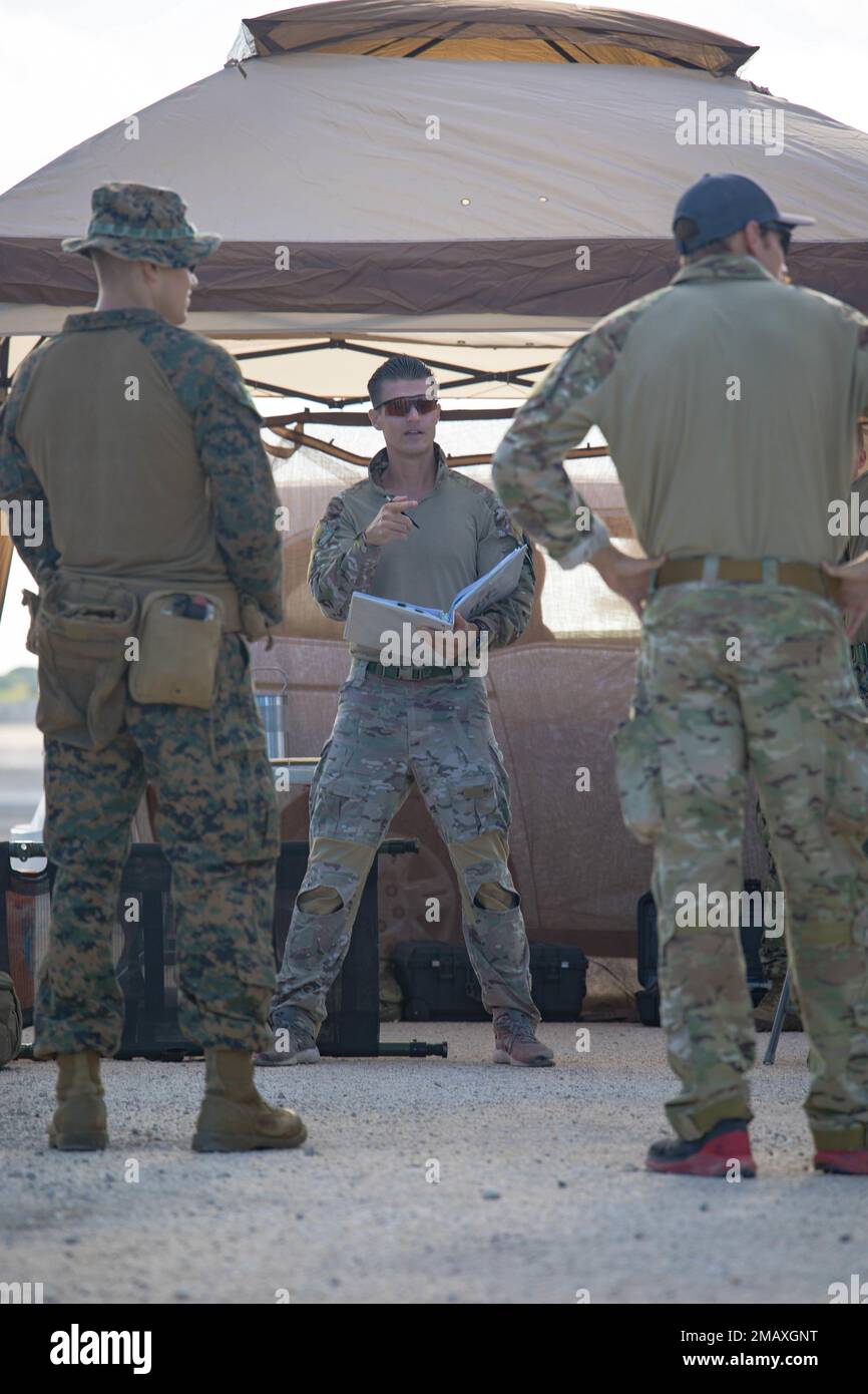 U.S. Navy Senior Chief Explosive Ordnance Disposal Technician Brian ...