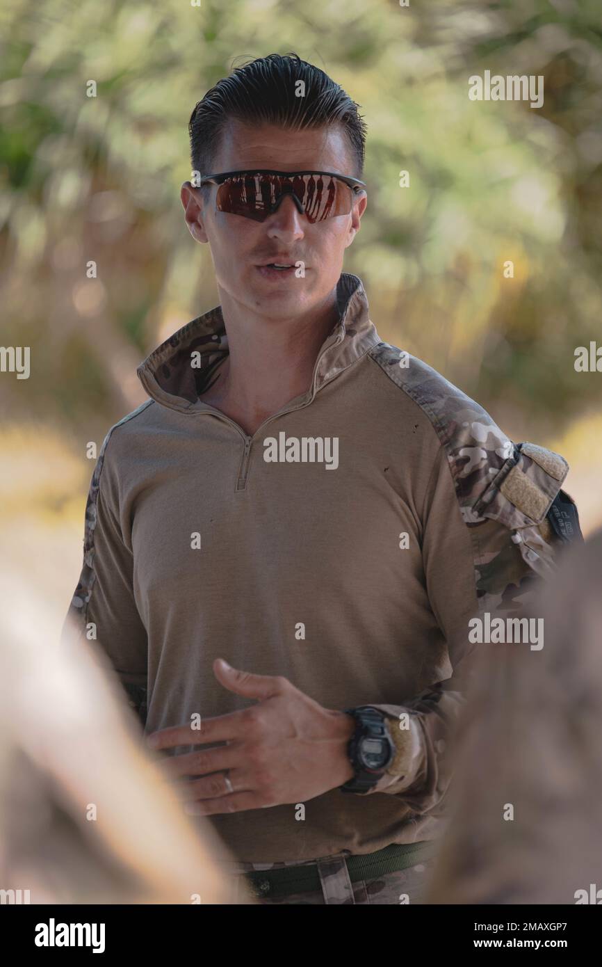 U.S. Navy Senior Chief Explosive Ordnance Disposal Technician Brian ...