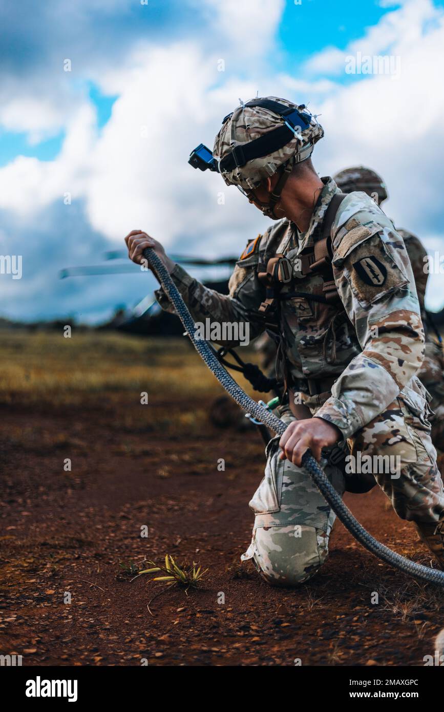 Pfc. Nolan Murray, assigned to Eighth Army, U.S. Army Garrison ...
