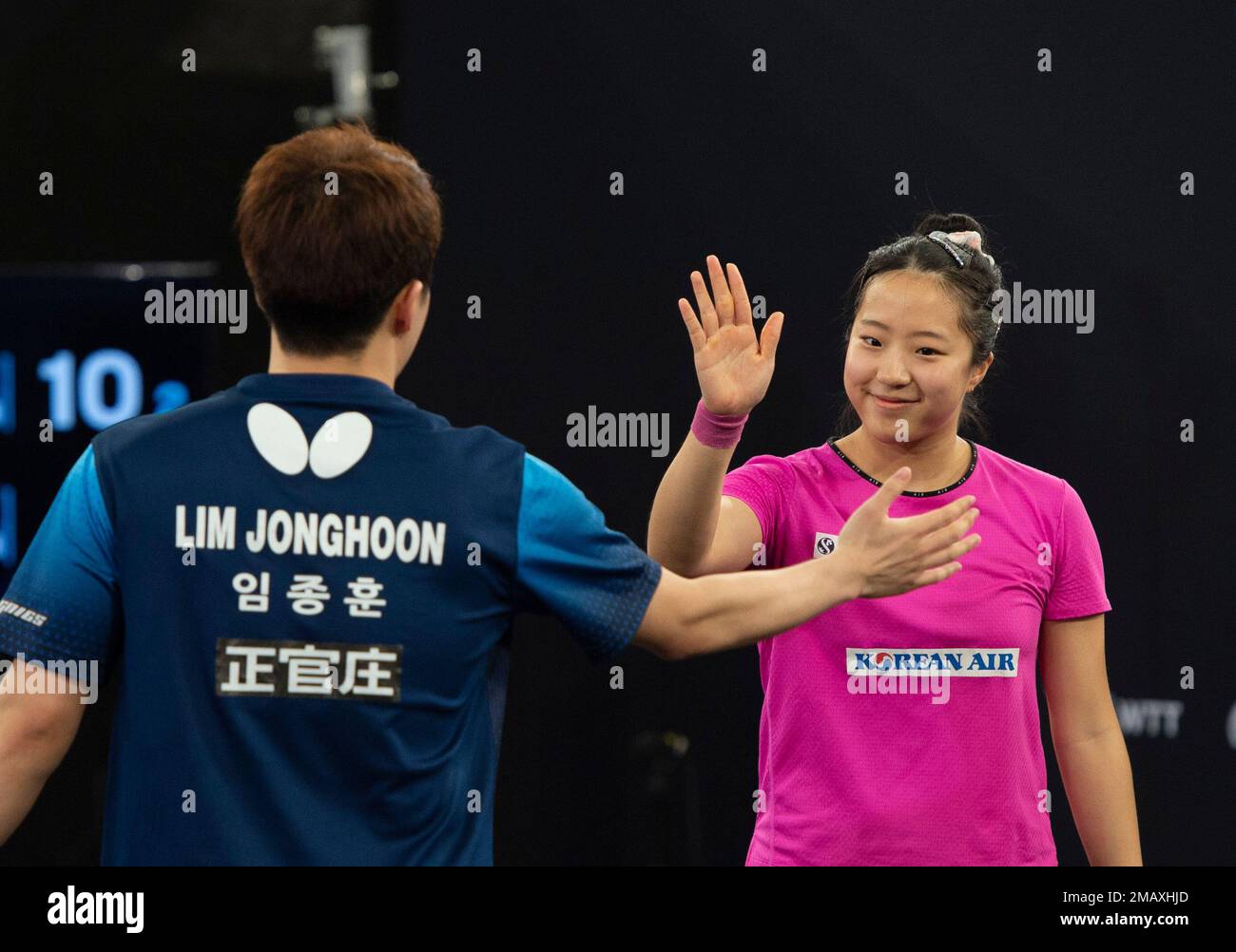 Manika batra mixed doubles hi-res stock photography and images - Alamy