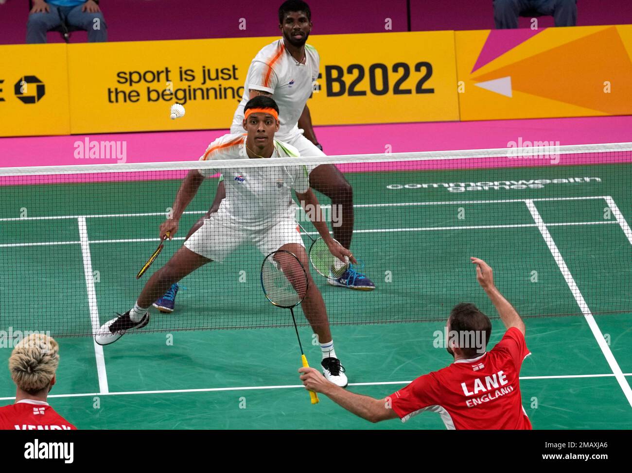 India's Satwik Sairaj Rankireddy and Chandrashekhar Shetty compete ...