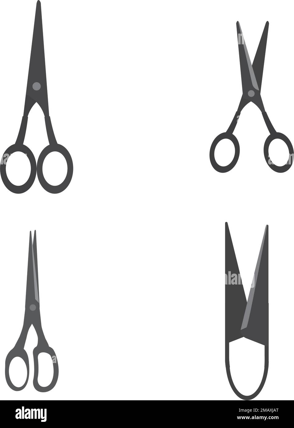 scissors logo vector template illustration Stock Vector Image & Art - Alamy